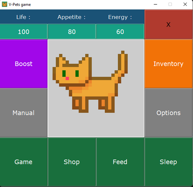 GitHub - GlazKrovi/V-Pets-Game: This application uses very basic ...