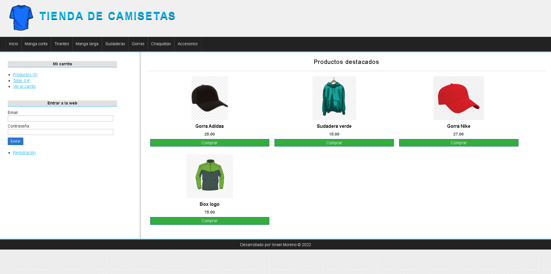 GitHub - morlabdev/Tienda_online: Desarrollo tienda online desde cero ...