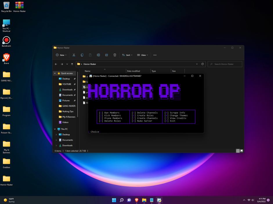 Github Luciferplayyzhorror Nuker Fastest Nuker On Cord Horror Nuker 