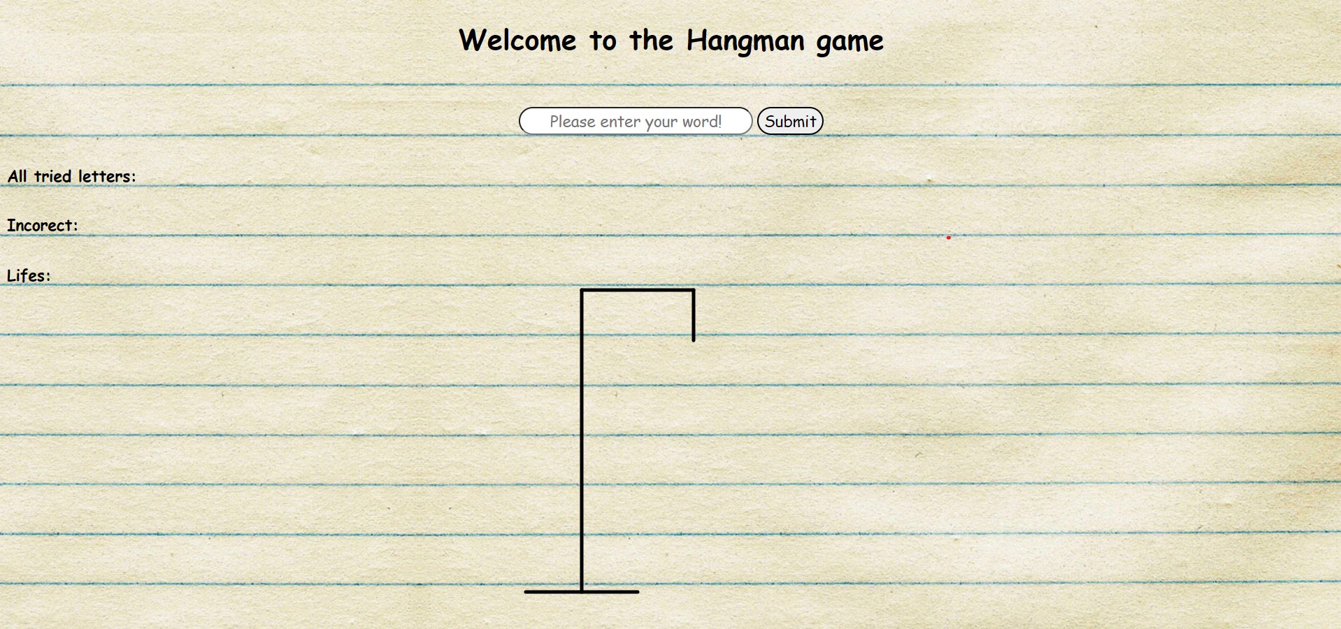 GitHub - CrisGS/Hangman-game