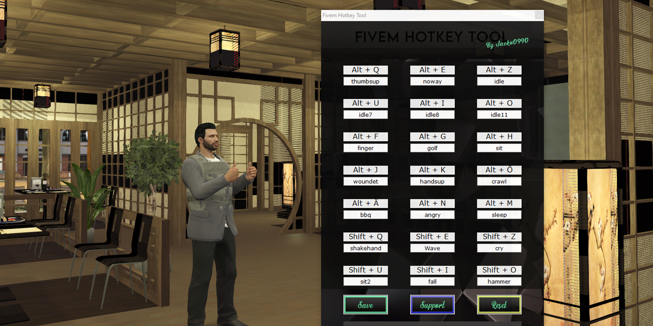 GitHub - JacktheCoder99/Fivem-Hotkey-Tool-by-Jack99