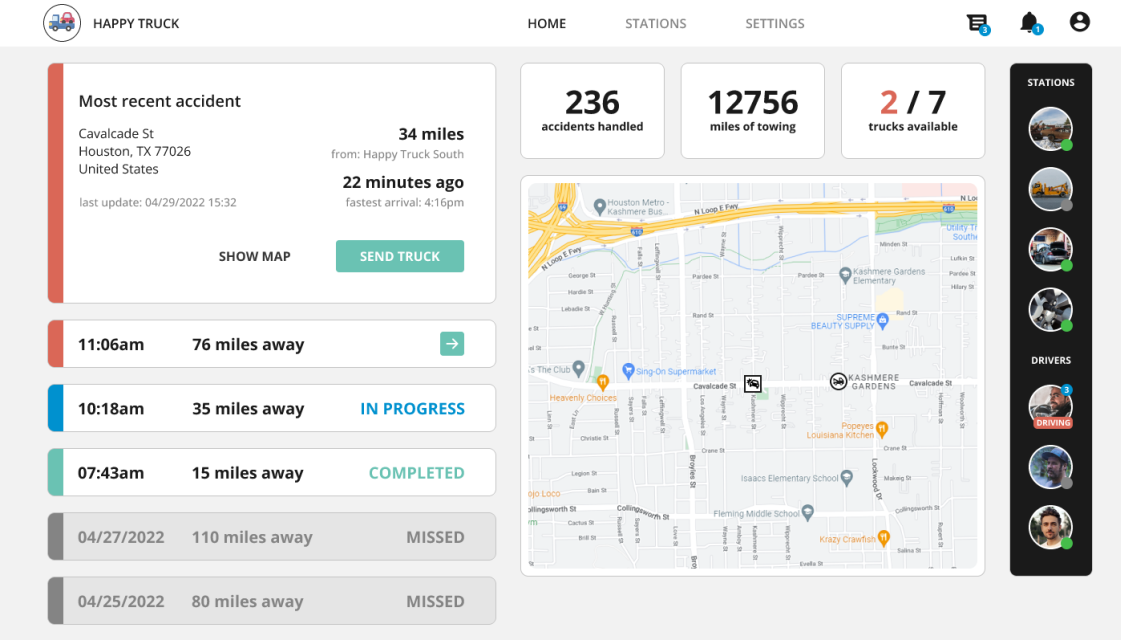 GitHub - bartoszskwara/tow-truck-app
