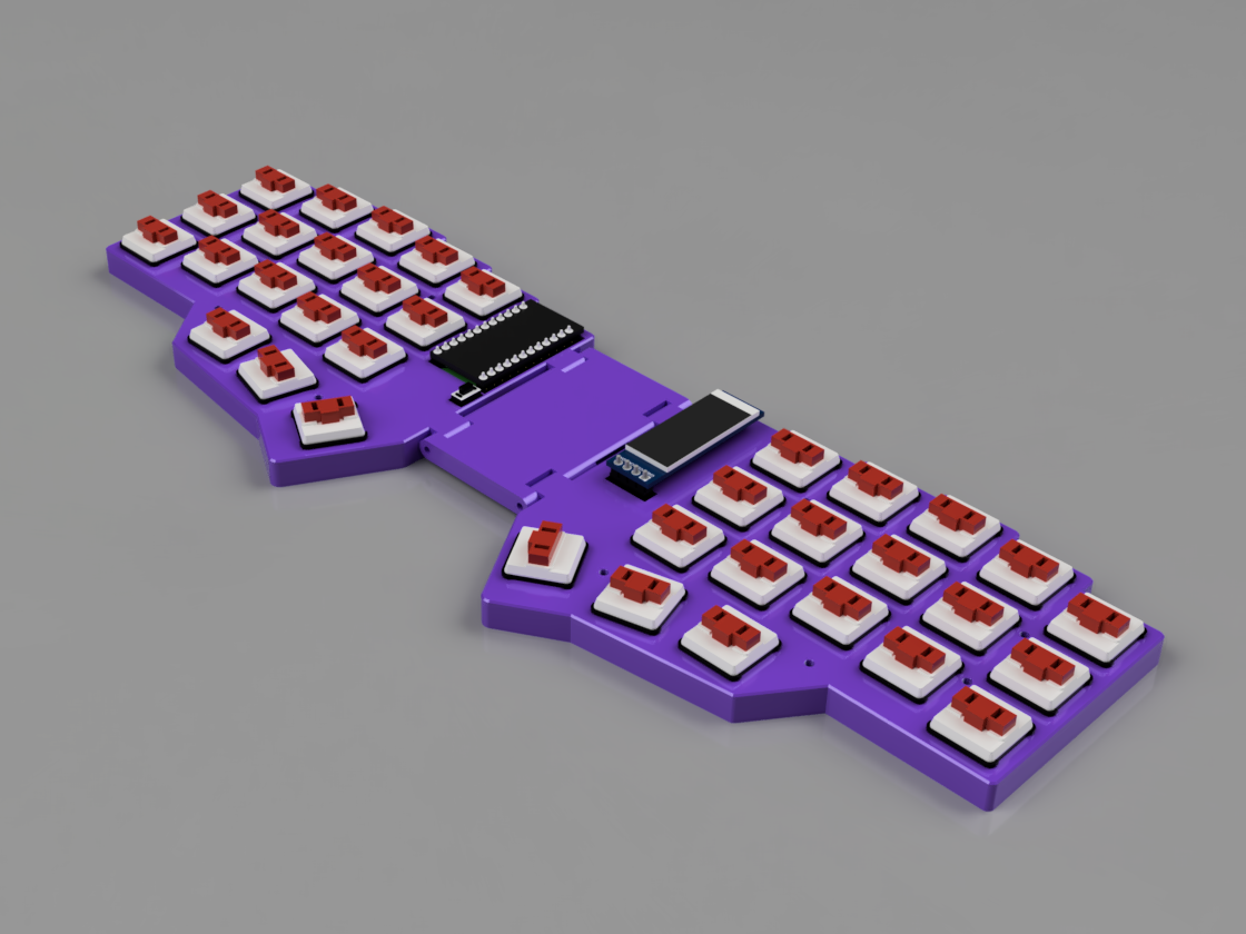 GitHub - namnlos-io/unicorne: A single-body, single MCU, folding Corne ...
