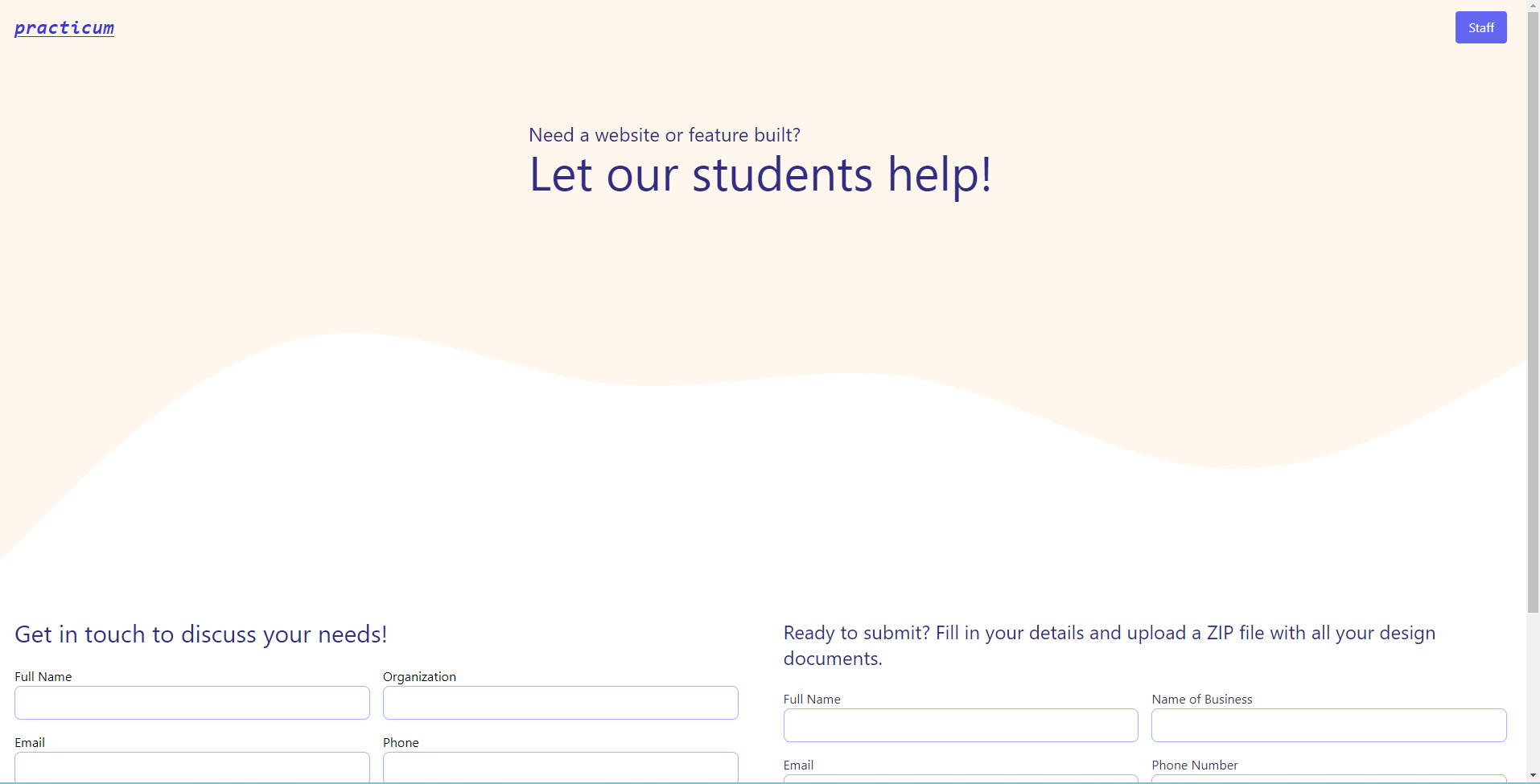 GitHub - JoyAnneW/practicum: CodeOp full stack MVP - Solo Project. This ...