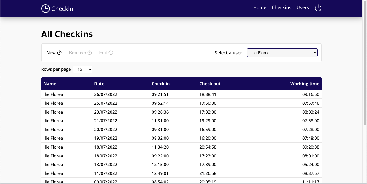 GitHub - ilie/checkin-react: New version of checkin using react