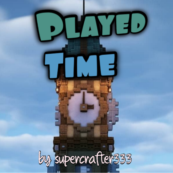 GitHub - supercrafter333/PlayedTime: A PocketMine-MP plugin that counts the played time of players.