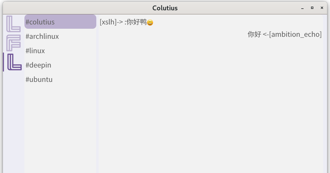 GitHub - colutius/colutius-desktop: Simple IRC client based on QT(Colutius) 基于Qt的IRC客户端