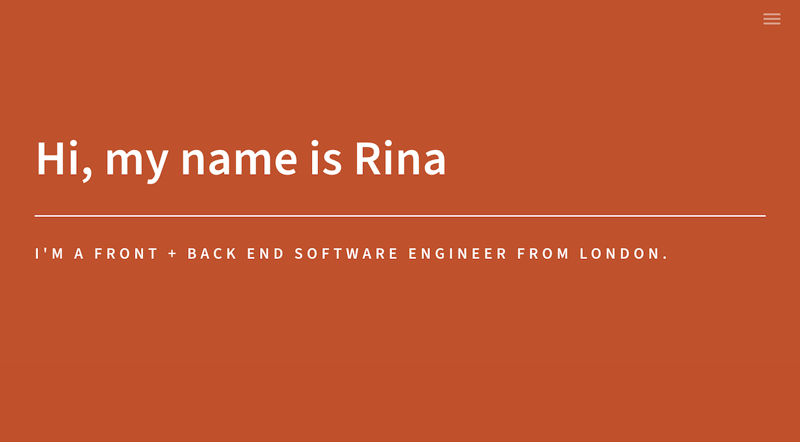 Github Rinamaar Portfolio