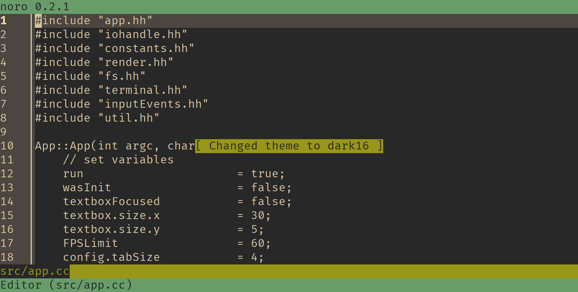 GitHub - yeti0904/noro-old: the new unix/linux text editor
