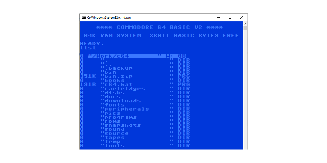GitHub - CyberusConsulting/c64_list: c64 style LIST command for the PC