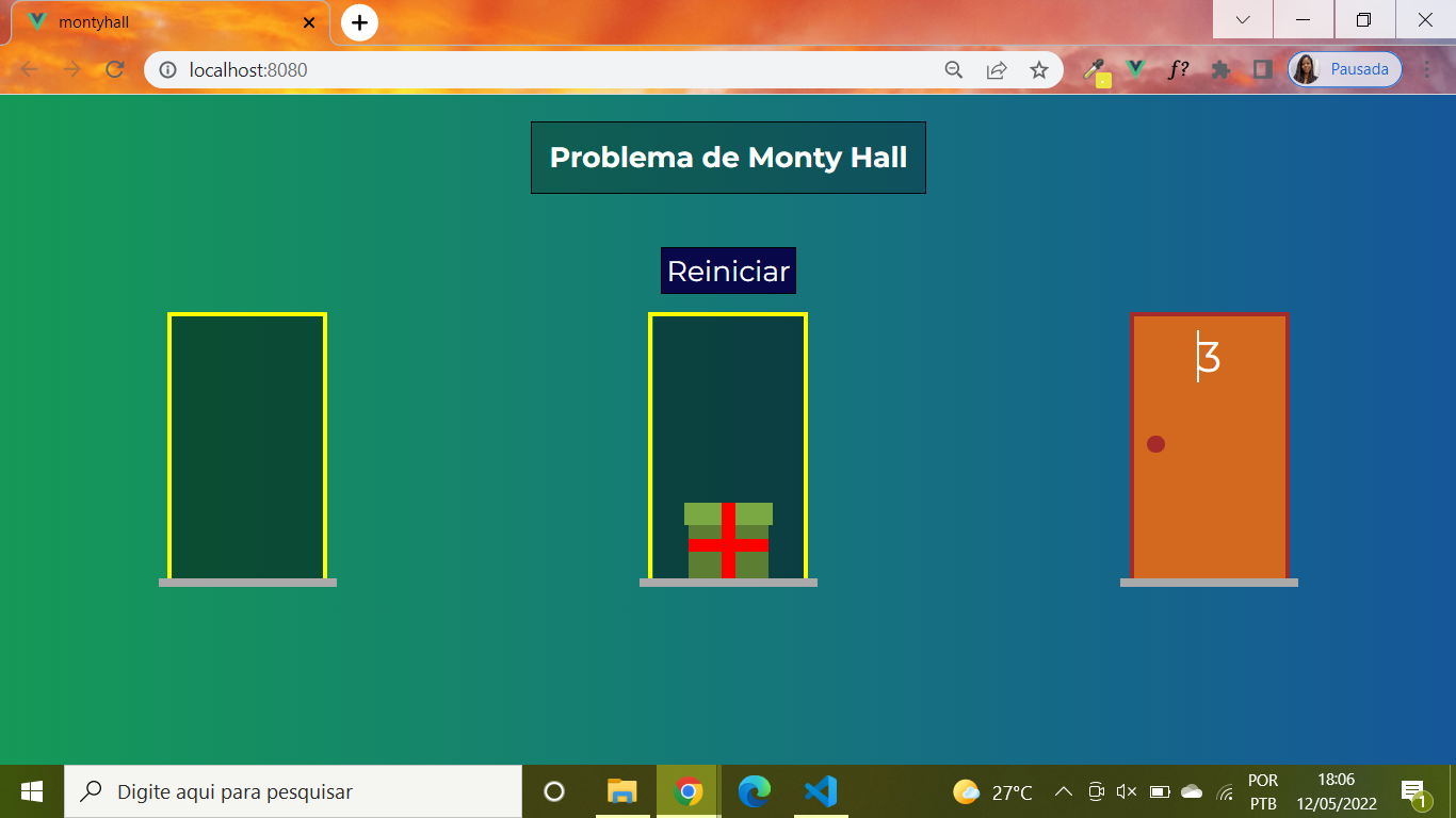 GitHub - nicklopesc/Monty-Hall-Vue: O objetivo deste projeto é o de ...