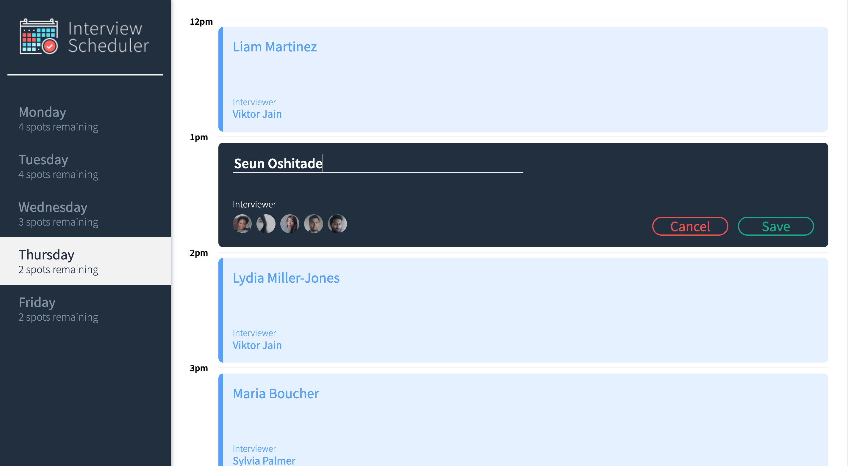 GitHub - s-oshitade/scheduler: React | LHL Core Project7 | Interview Scheduler is a single-page ...