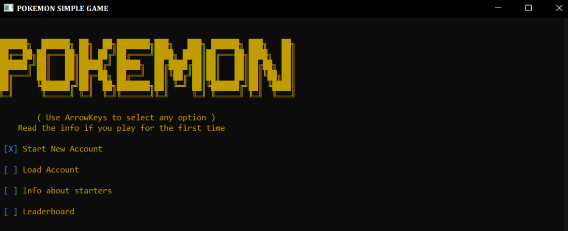 GitHub - adrianmazilu/SimplePokemonGame