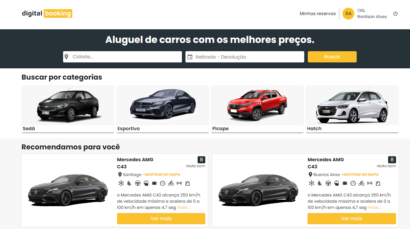 GitHub - ronilsonalves/digitalbooking: We built an application to cars rental as evaluation ...
