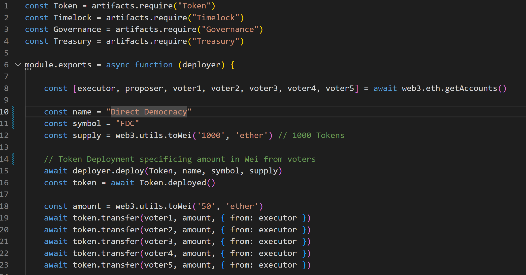GitHub - HamadAljawder/DAO-Governance: A practical demonstration of a ...