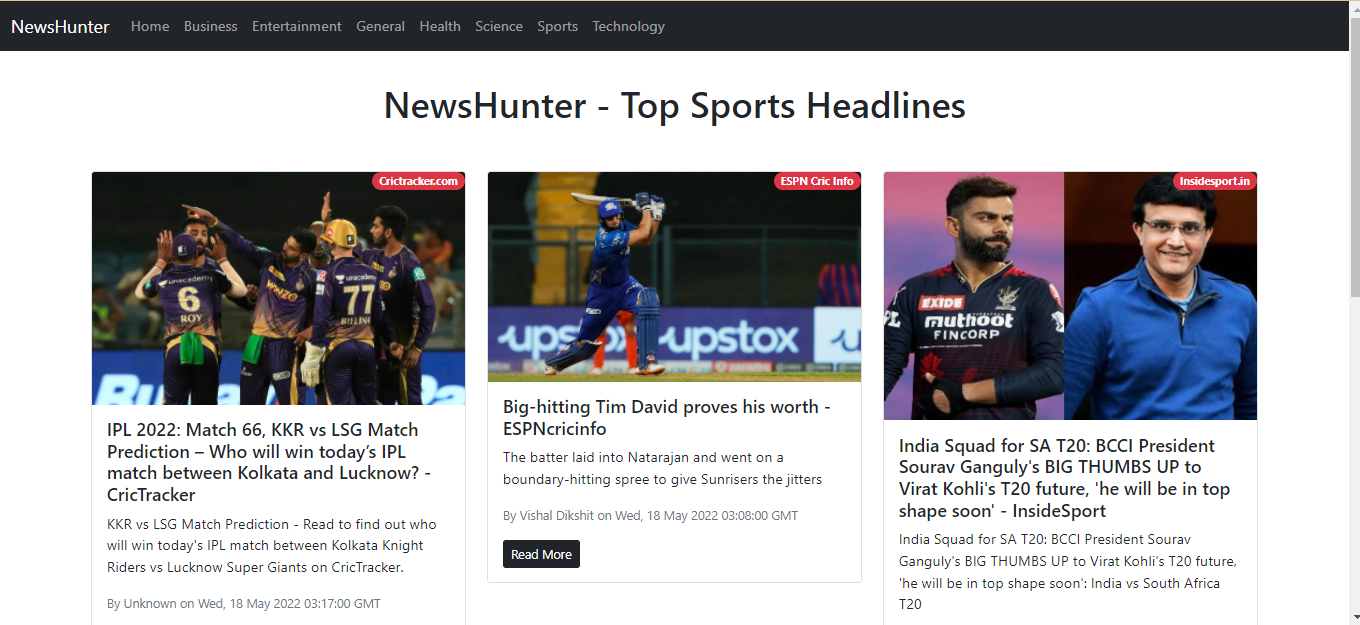 GitHub - Ambikesh88/NewsHunter_88: NewsHunter is an react based News App which will provide you ...