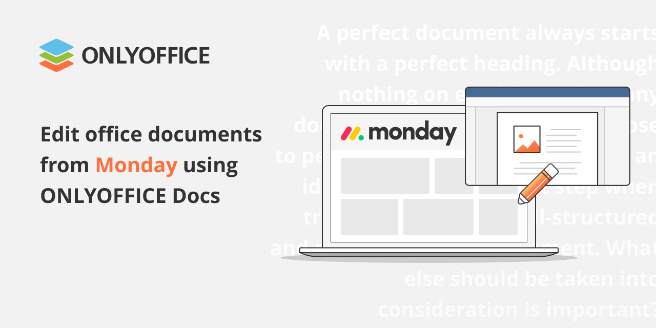 GitHub - ONLYOFFICE/onlyoffice-monday: The package which enables the users to edit office ...