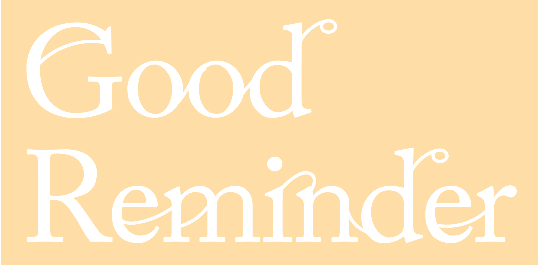 GitHub - hello-SoftLab/GoodReminder