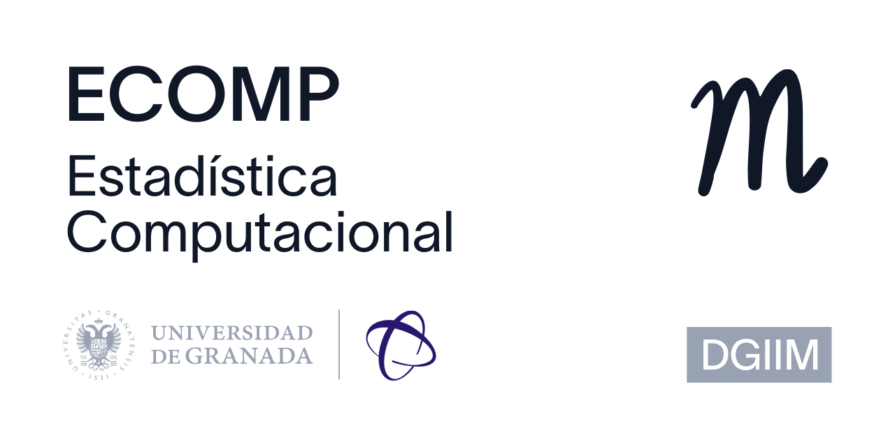 GitHub - mianfg-DGIIM/ECOMP: Estadística Computacional (Computational Statistics)
