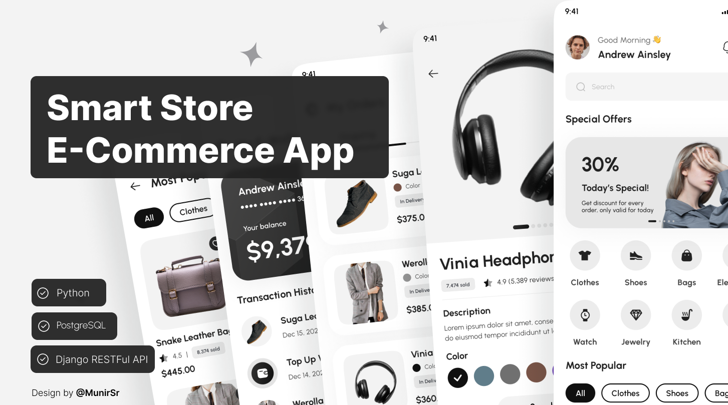 GitHub - mohammadhprp/smartStore: E-commerce with Django REST Framework.