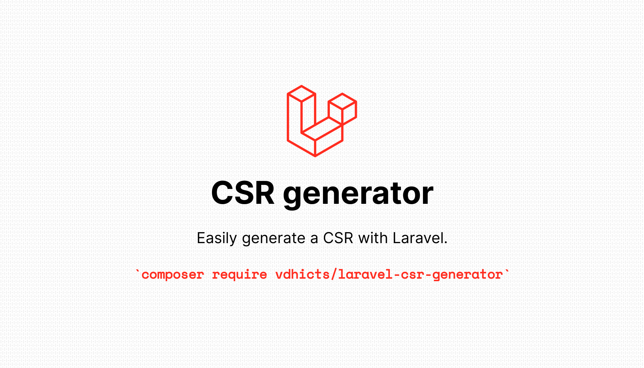 GitHub - vdhicts/csr-generator: A CSR generator for PHP
