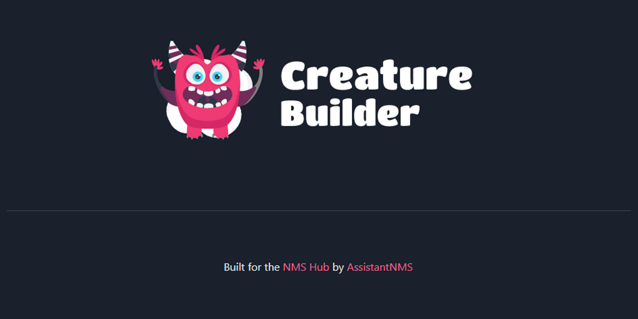 GitHub - NMSCD/Creature-Builder: 🦕 Creature builder built for the No Man's Sky Hub built by NMSCD