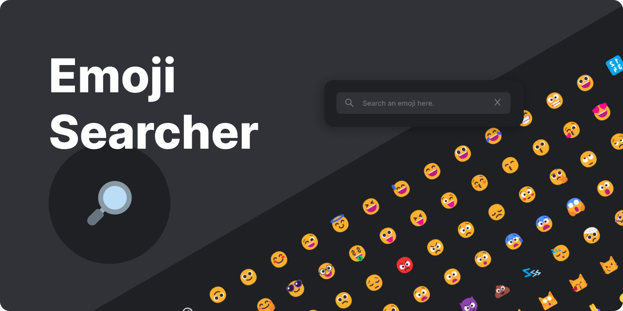 GitHub - antoniopataro/emoji-searcher: 😀 a simple emoji searcher application made with react.js.