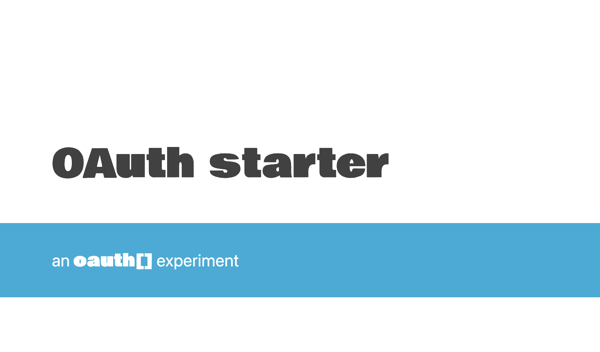 GitHub - initialcapacity/oauth-starter: oauth-starter