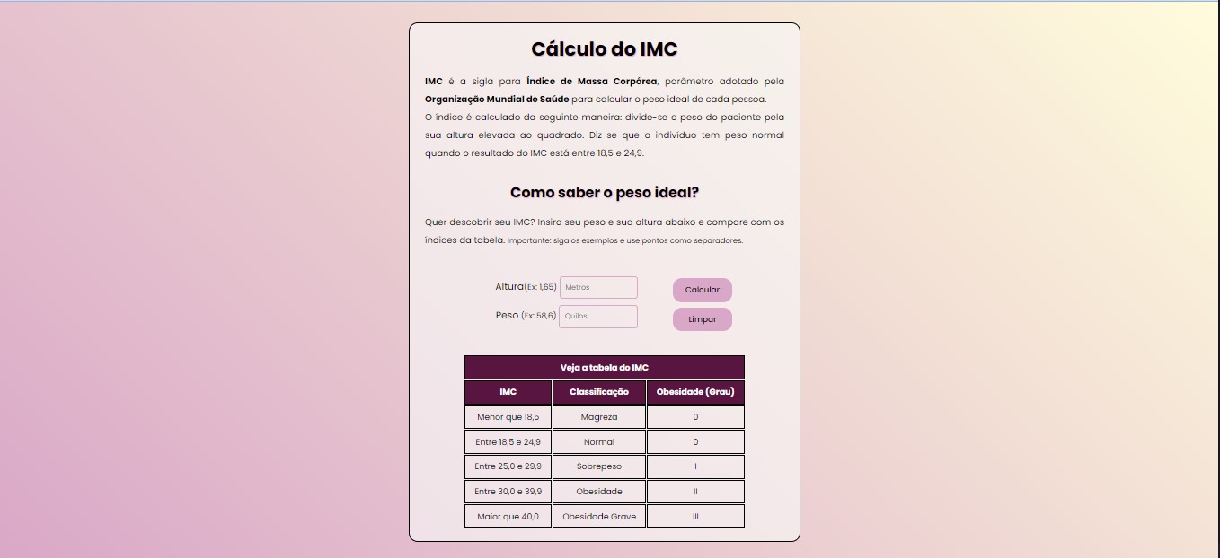 GitHub - LaissaSaraiva/calcula-imc