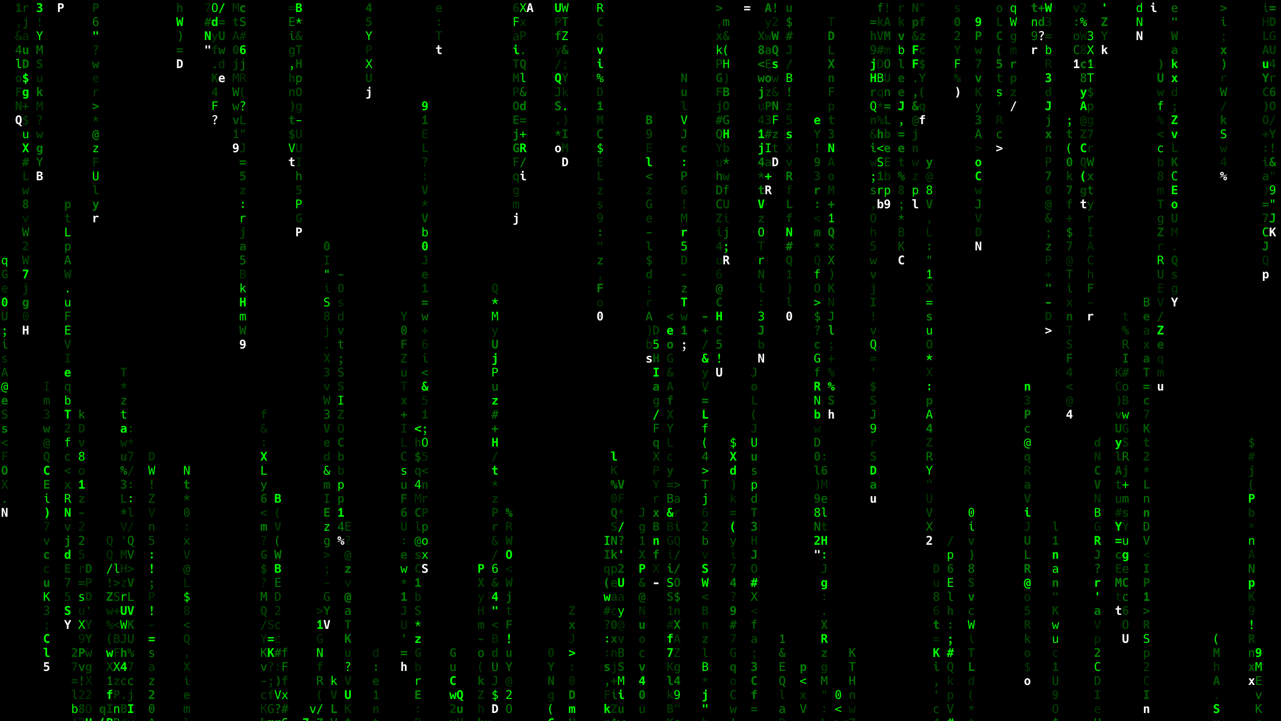 GitHub - vlwkaos/rsmatrix: rust cmatrix clone