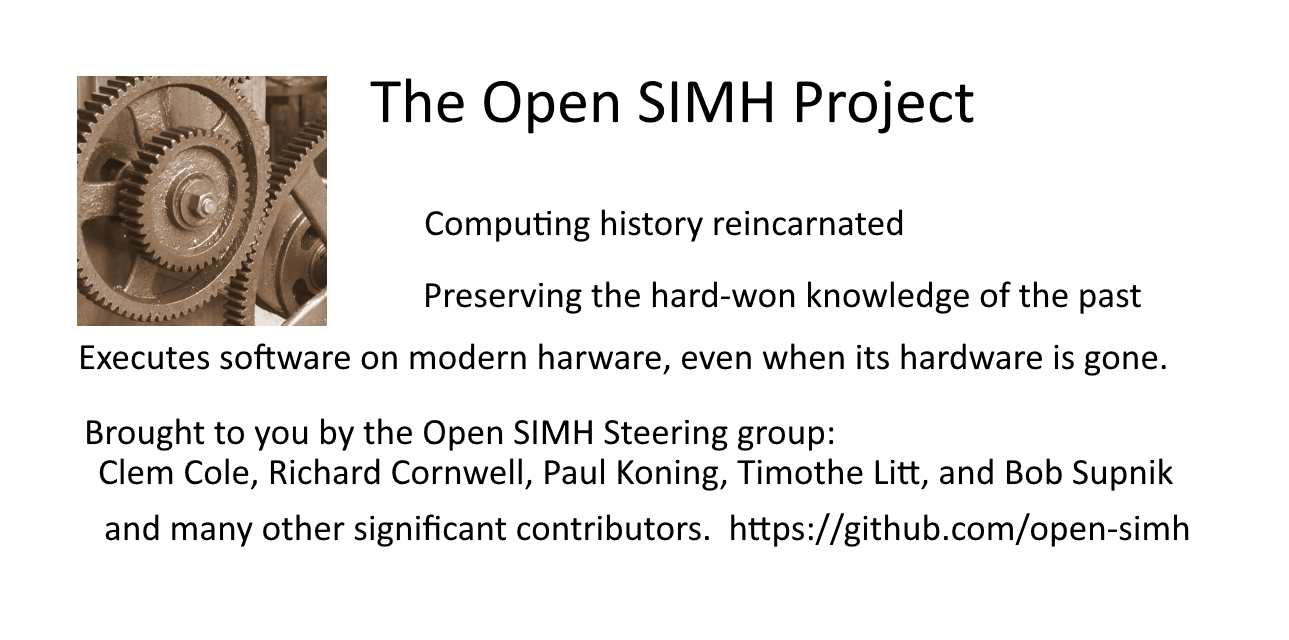 GitHub - open-simh/.github