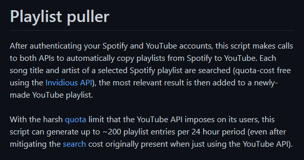 GitHub - elliot-mb/playlist-puller: automatically generate youtube ...