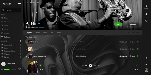 GitHub - b1990bm/Spotify