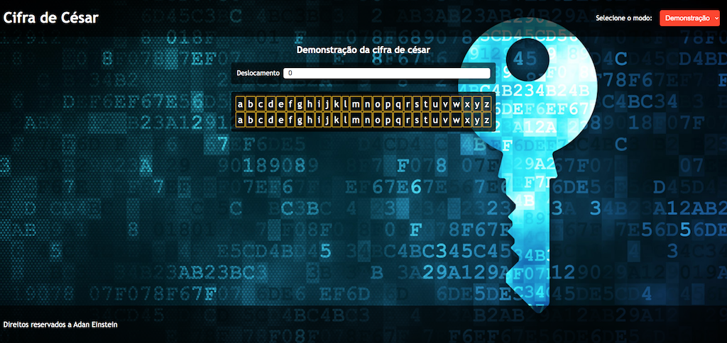 GitHub - AdanEinstein/CifraCesar: Sistema que se utilizará da cifra de cesar para criptografia ...