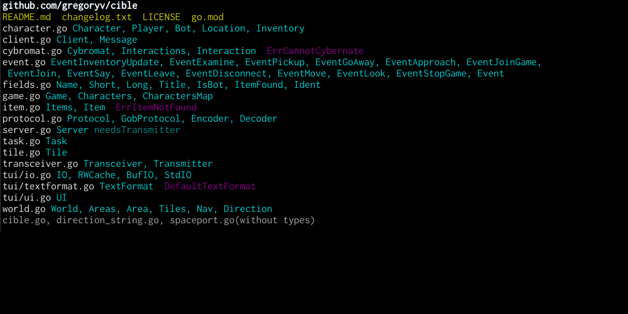 GitHub - gregoryv/goproject: Quick colorful Go project outline