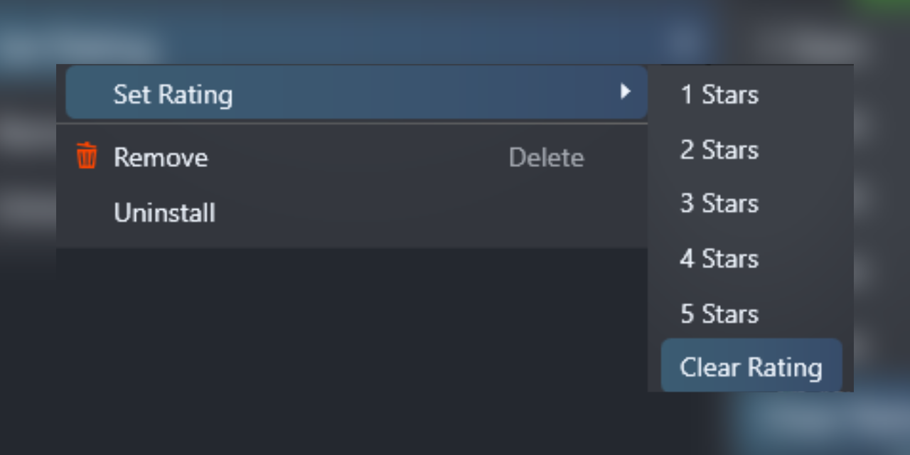GitHub - terrehbyte/StarRatings: Quick "Star Rating"-type menu items ...