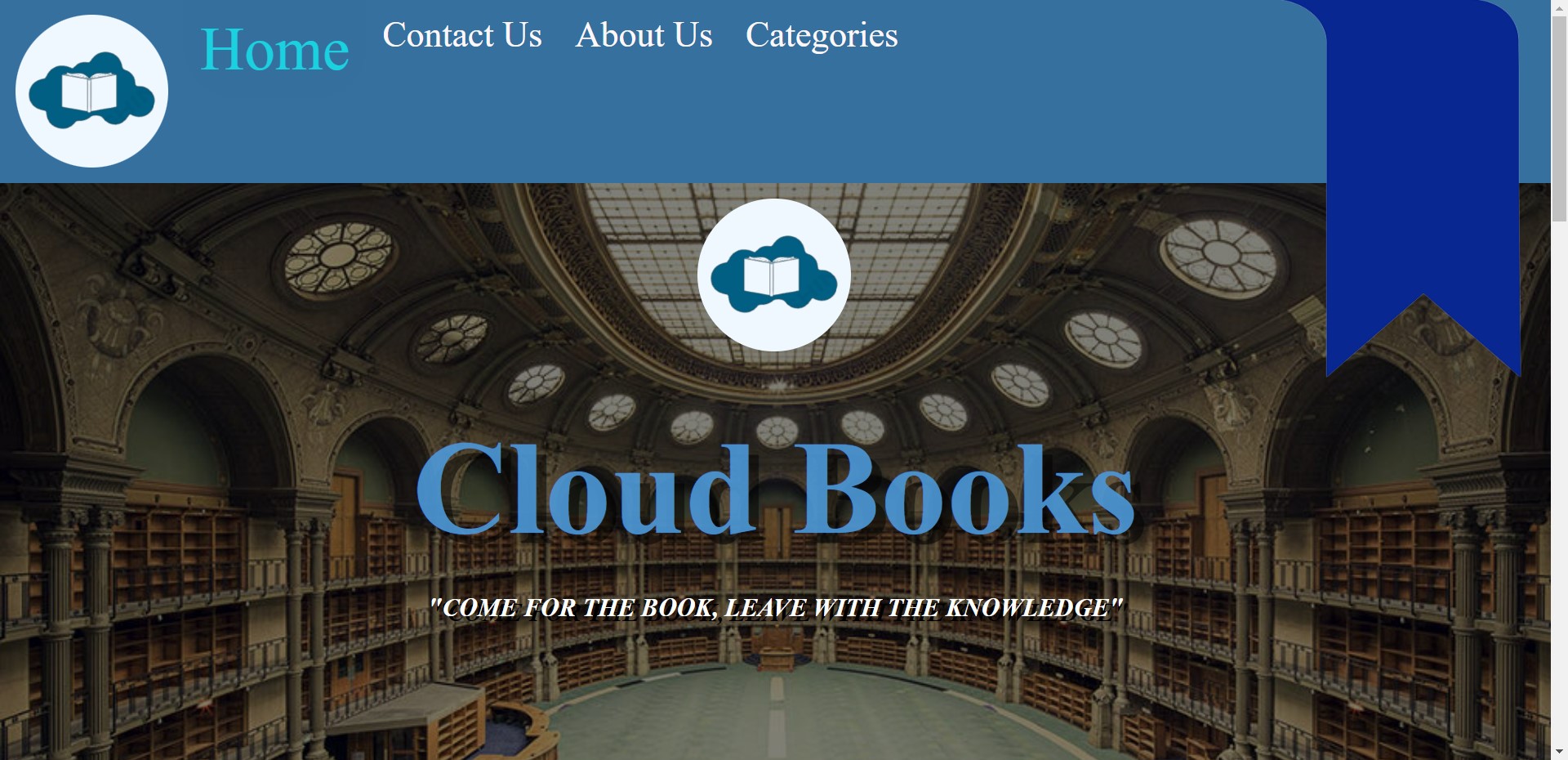 GitHub - Rishabh3243/Cloud-Books: Cloud Books - It is an E-Books ...