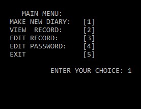 GitHub - Meroby113/Diary-System: A basic digital diary system