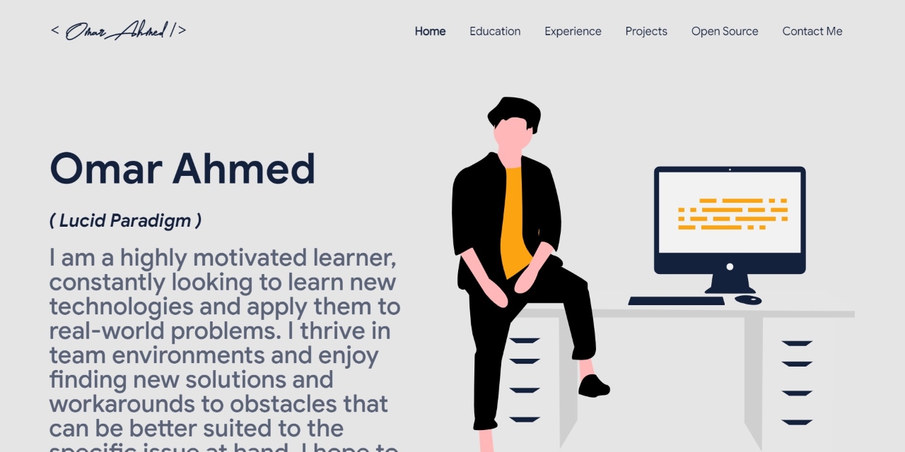 GitHub - OmarAhmed-A/PortfolioWebsite