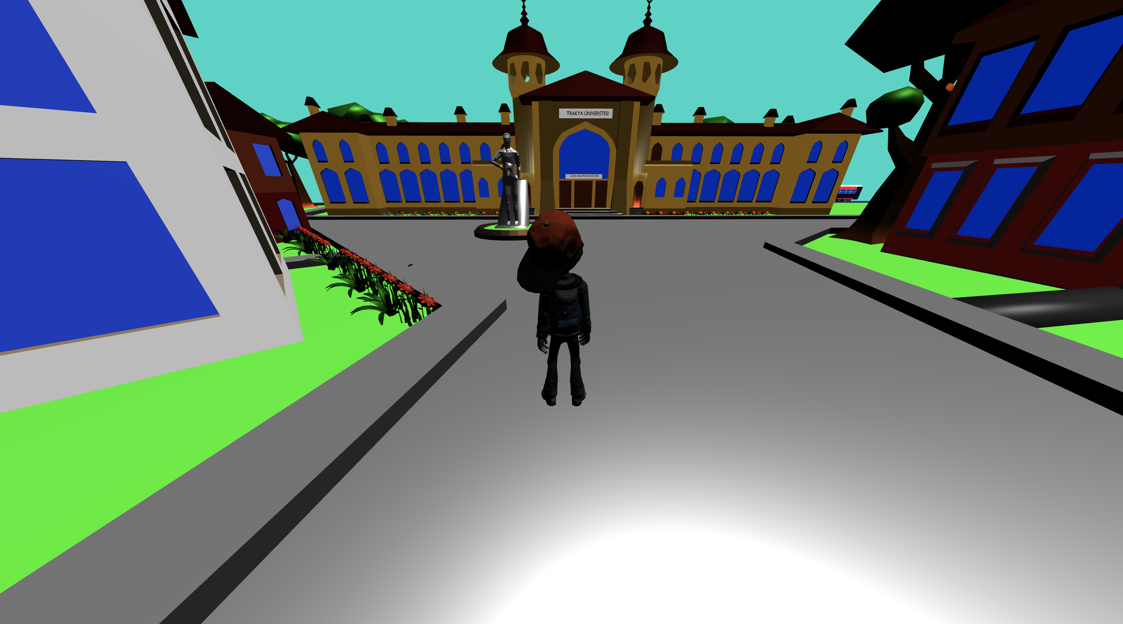 GitHub - ohalukkarakaya/TrakyaUniversity_ThreeJsGame: A third-person ...