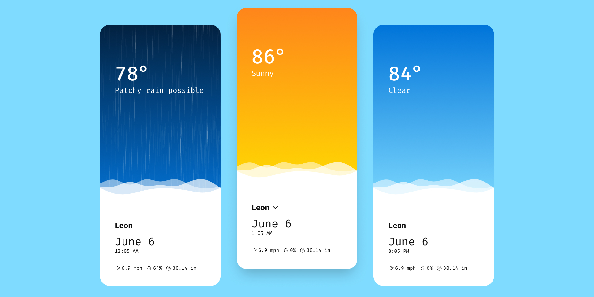 GitHub - fredoist/weather-app: A simple weather app to see your local ...