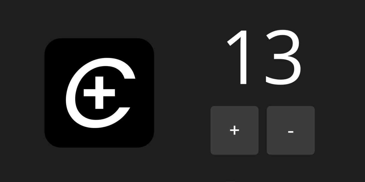 GitHub - TizianSchoenijahn/CounterPlus: A simple counter called ...