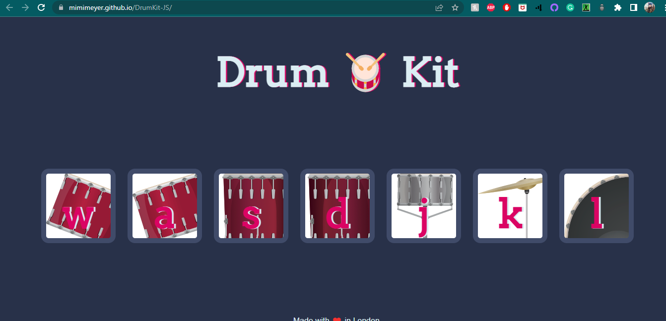 Github Mimimeyerdrumkit Js 