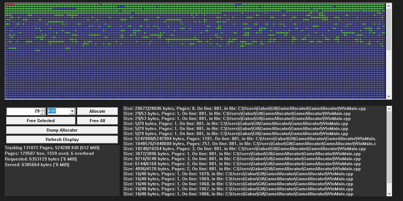 GitHub - gszauer/GameAllocator: Linear Memory Allocator for Games and Embedded Systems