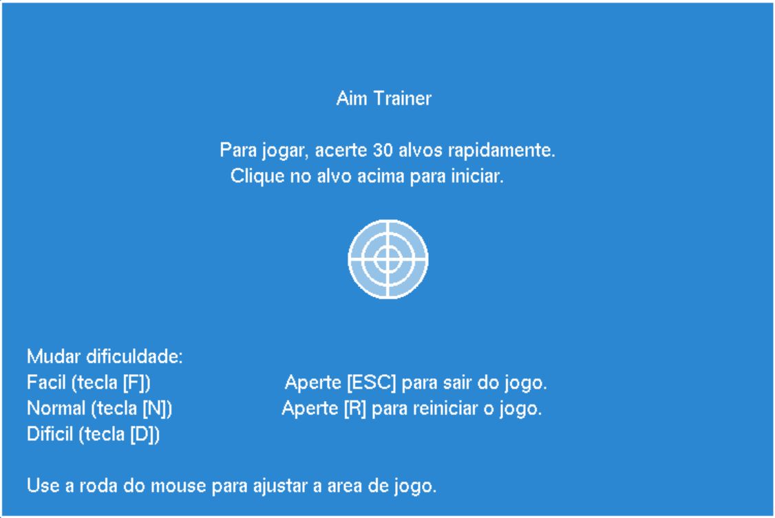 GitHub - victor-borges/aim-trainer: Joguinho de treinar mira feito em ...