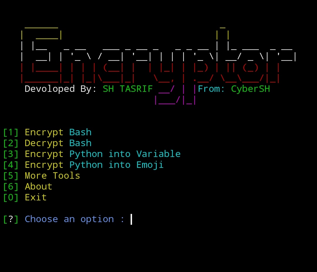 Github Shtasrifsh Encryptor A Simple Code Encryptor 