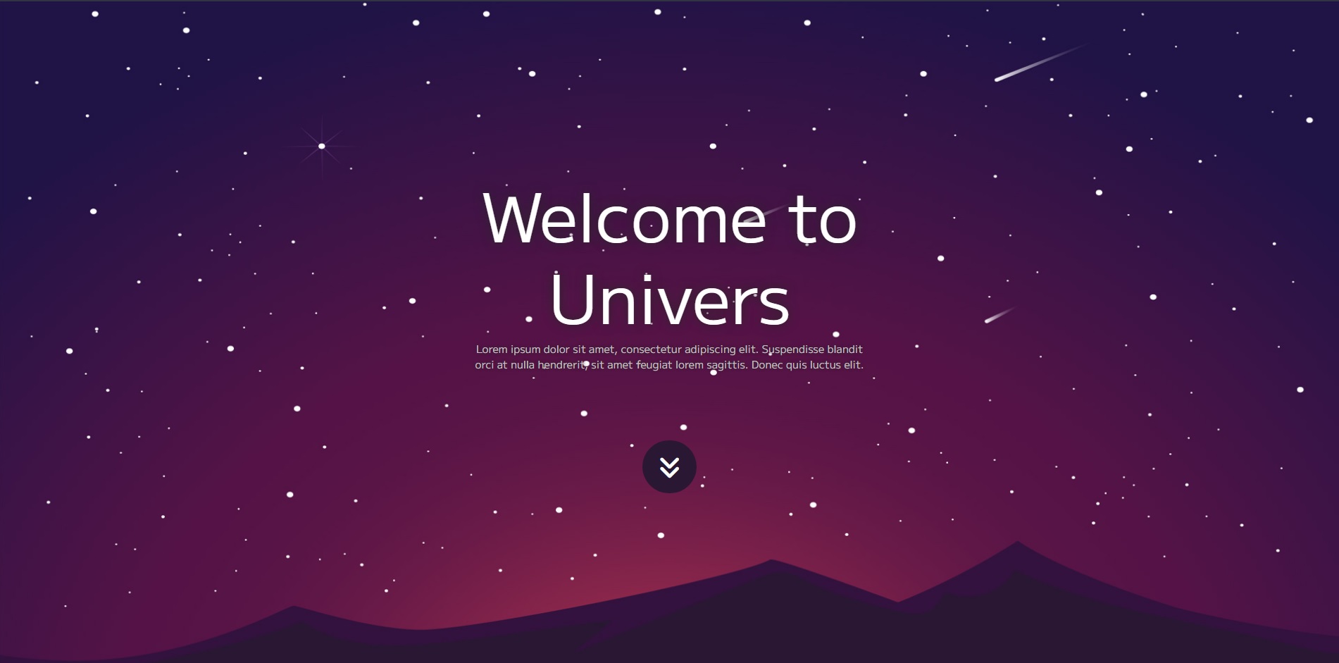 GitHub - GregoireBa/Univers-web: Intégration maquette en HTML/CSS https ...