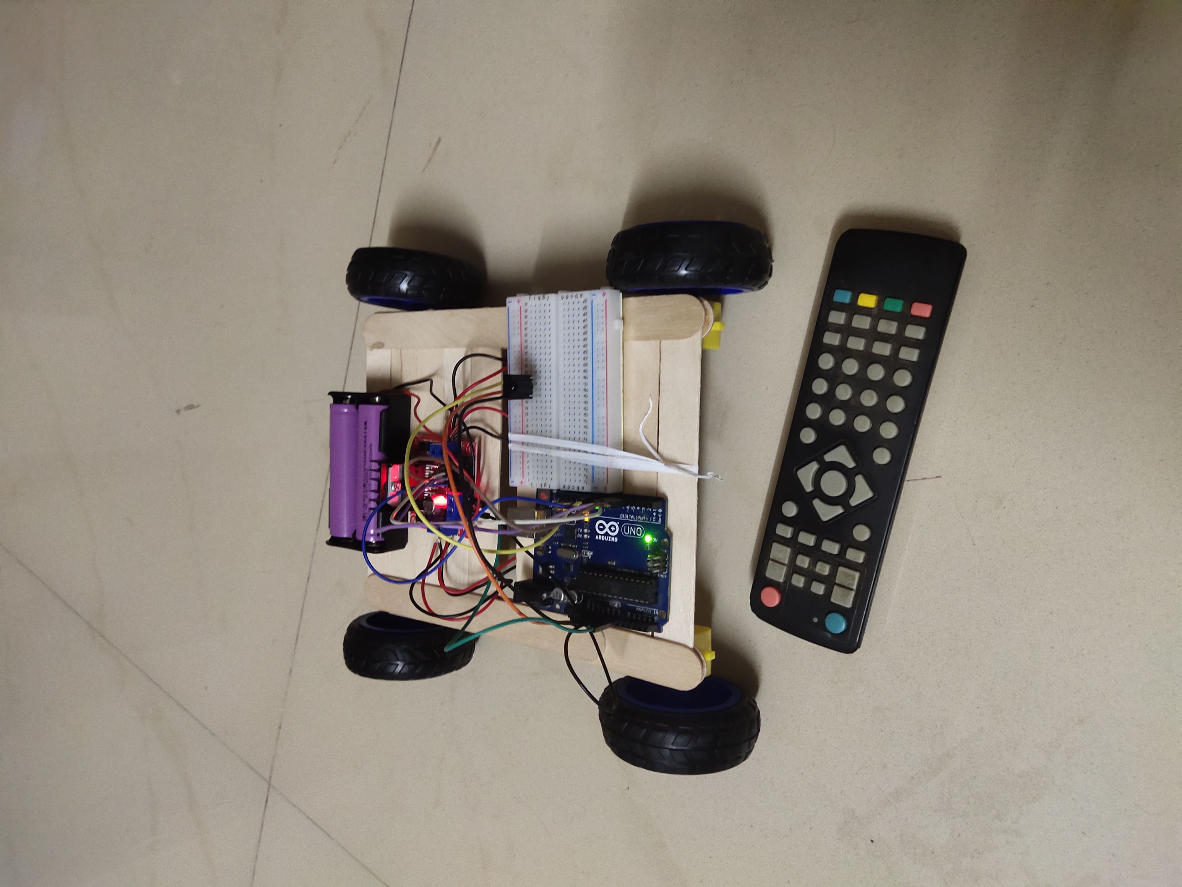 GitHub - rutwikfegade/Wireless-Control-Building-an-RC-Car-with-Infrared ...