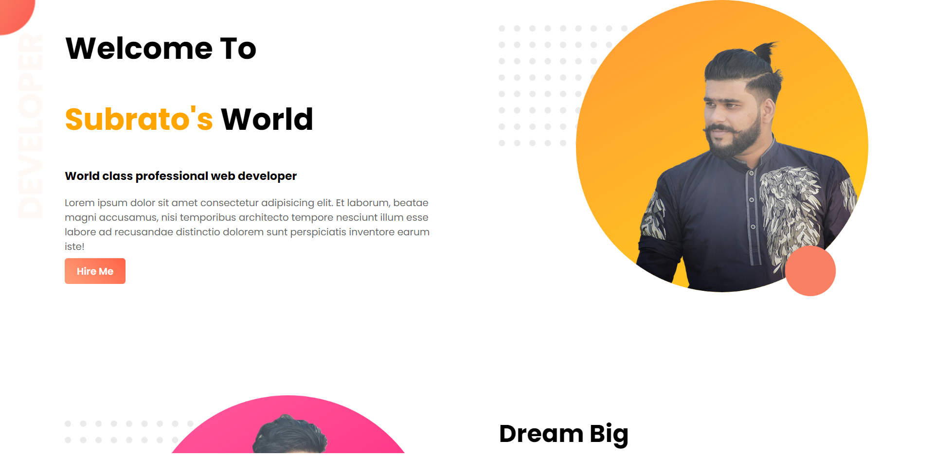 GitHub - subrato-saha/web-portfolio: My Website Link