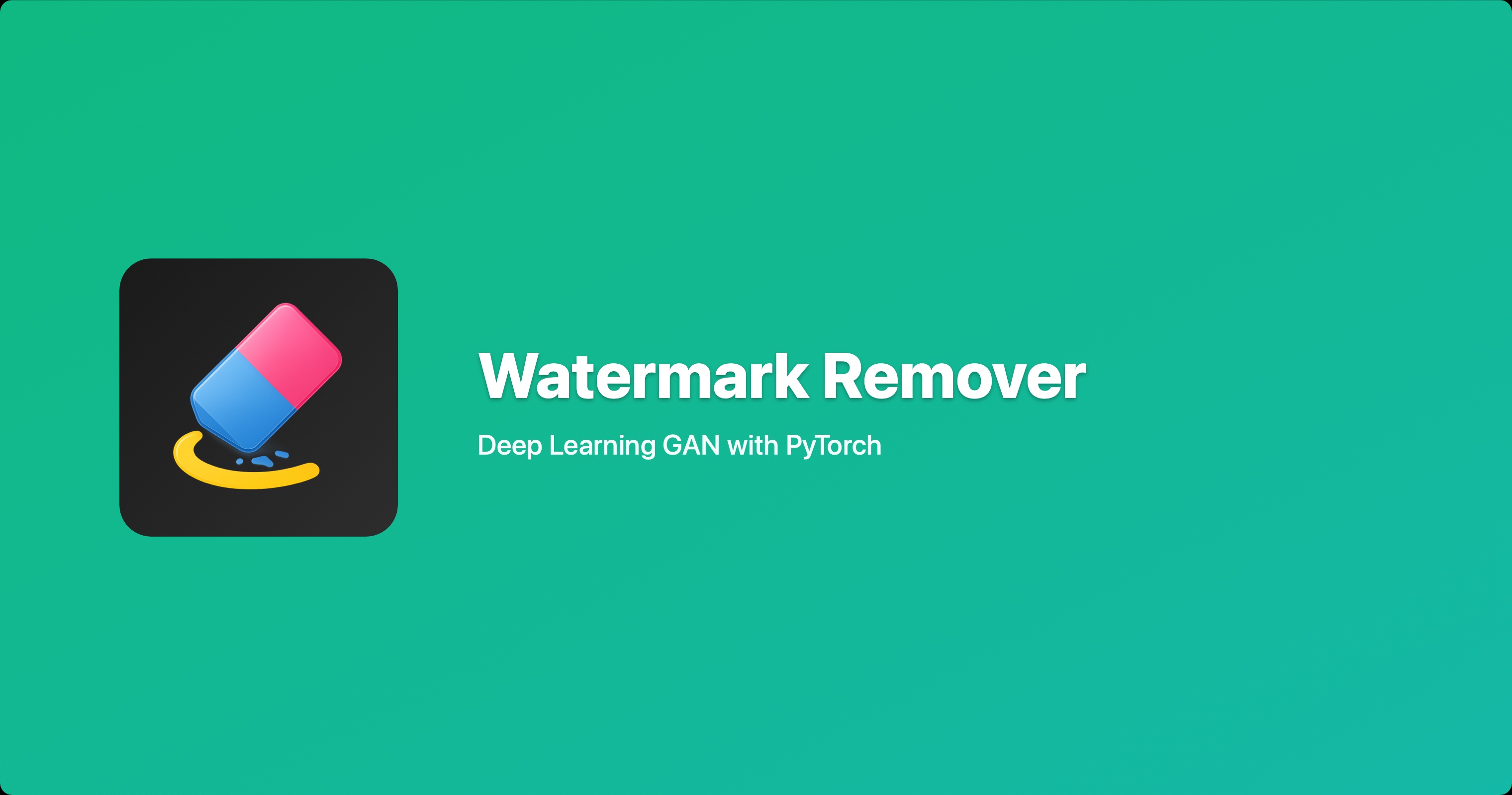 GitHub - osyounis/image_watermark_remover: A project which trains a ...
